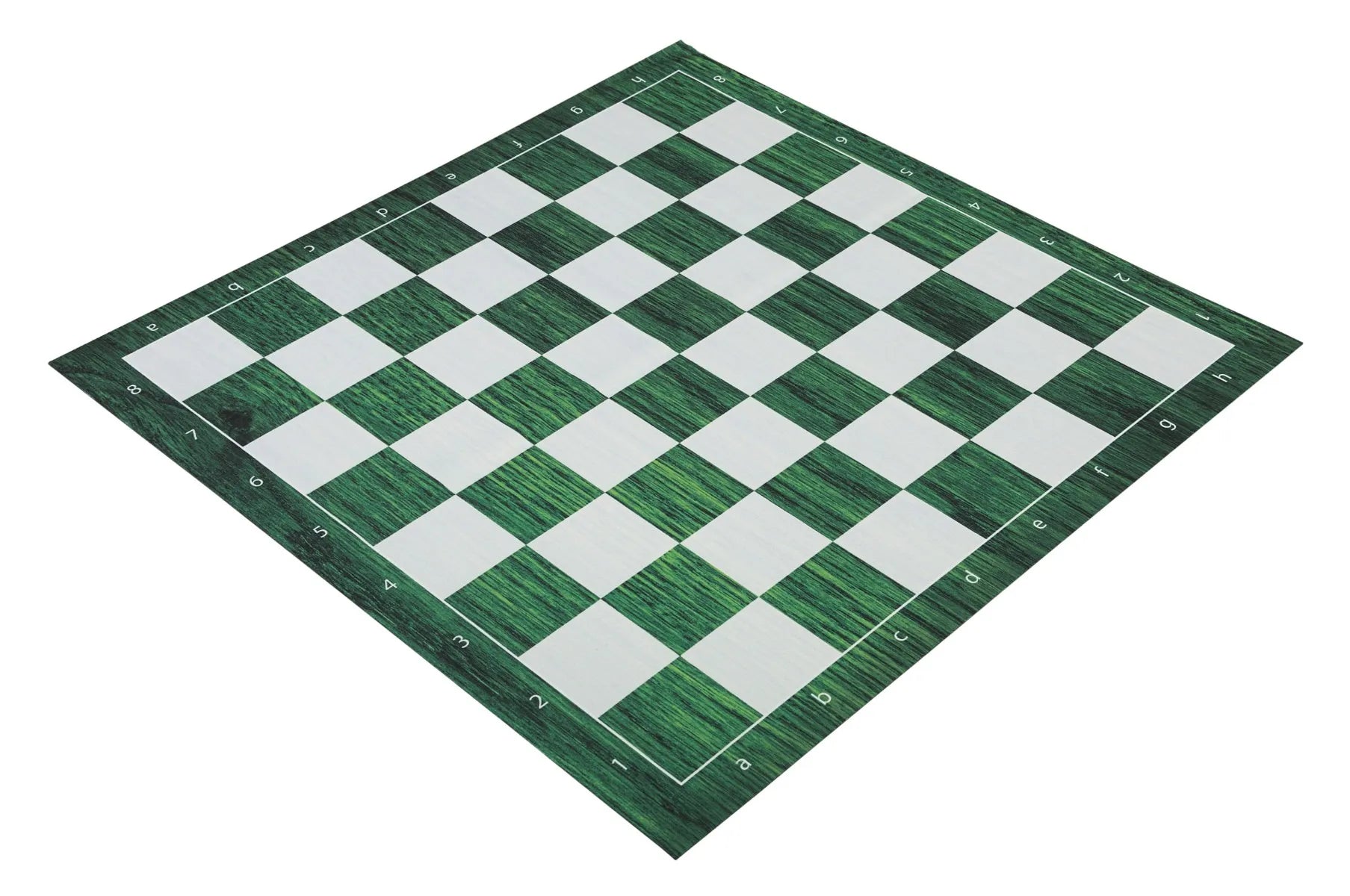 Green Wood - Full Color Thin Mousepad Chess Board – Wholesale Chess
