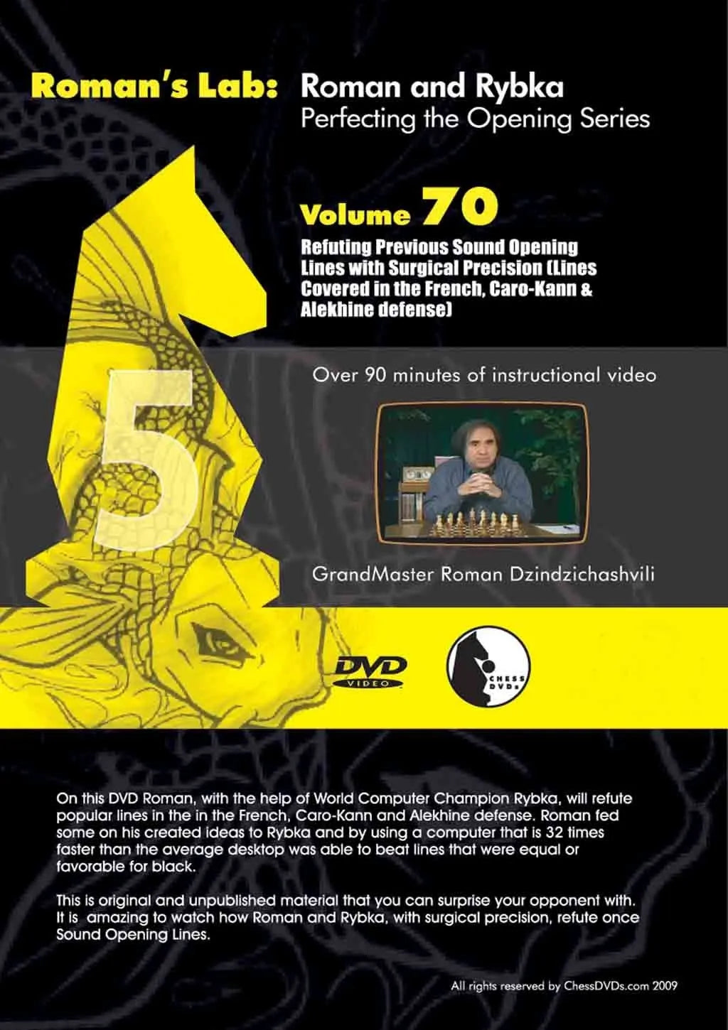 ROMAN'S LAB VOL 70 - Refuting Previous Sound Opening – Wholesale Chess
