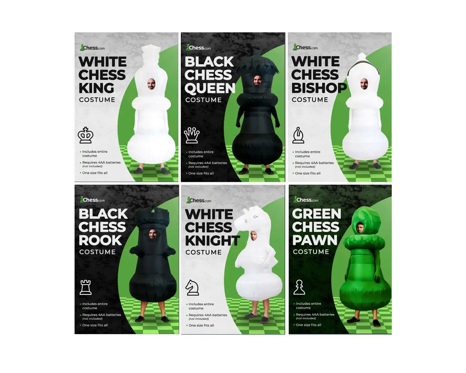 Chess Piece Costumes - 6 Styles Available! – Wholesale Chess