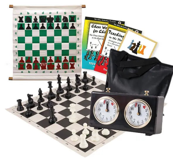 Scholastic Chess Club Starter Kit - For 10 Members - With Regulation ...