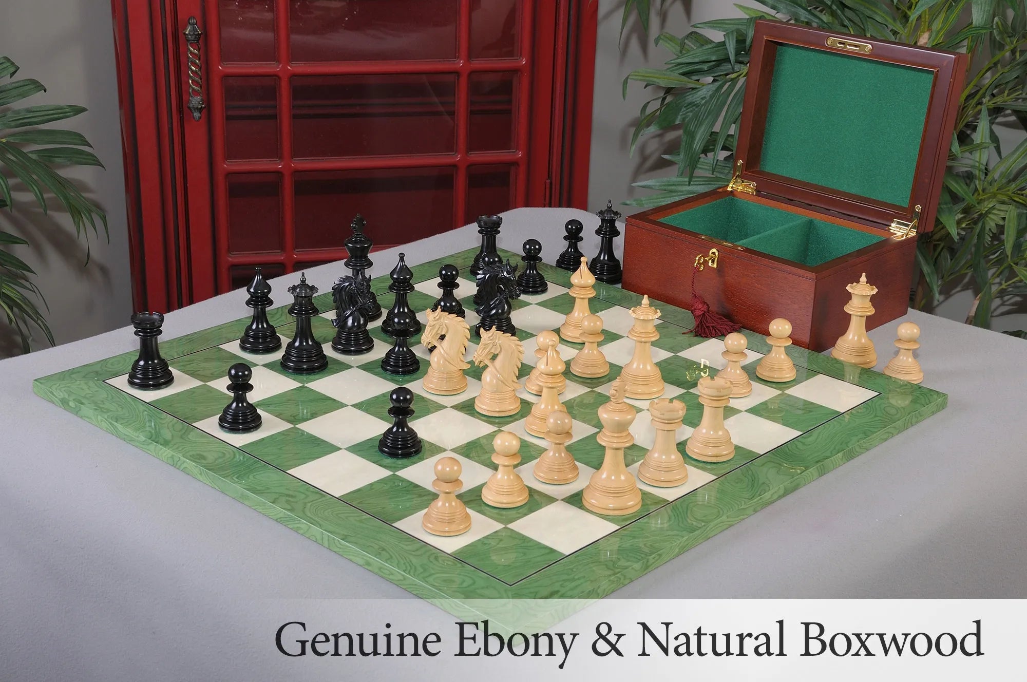 The Preston Series Chess Set, Box, & Board Combination – Wholesale Chess