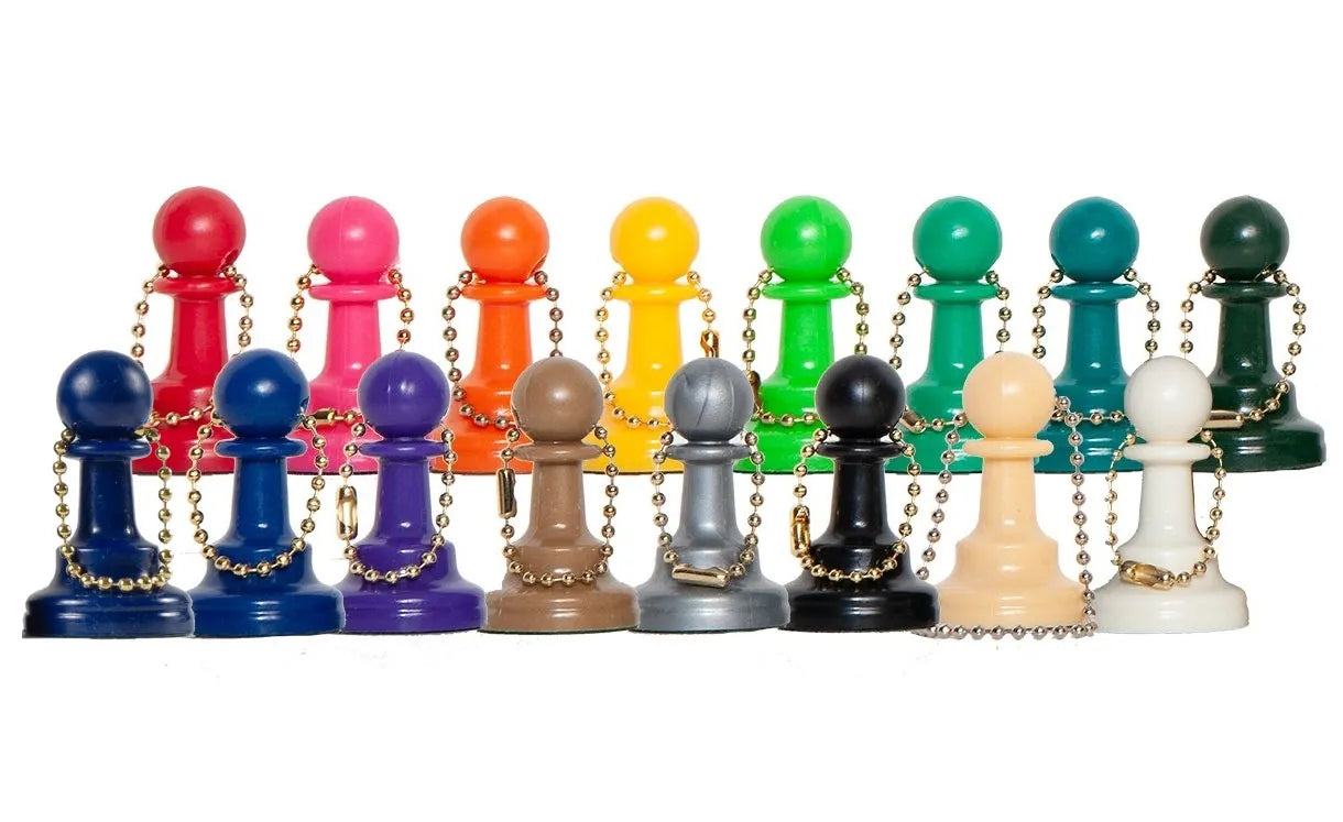Pawn Chess Piece Plastic Chessmen Key Chains – Wholesale Chess
