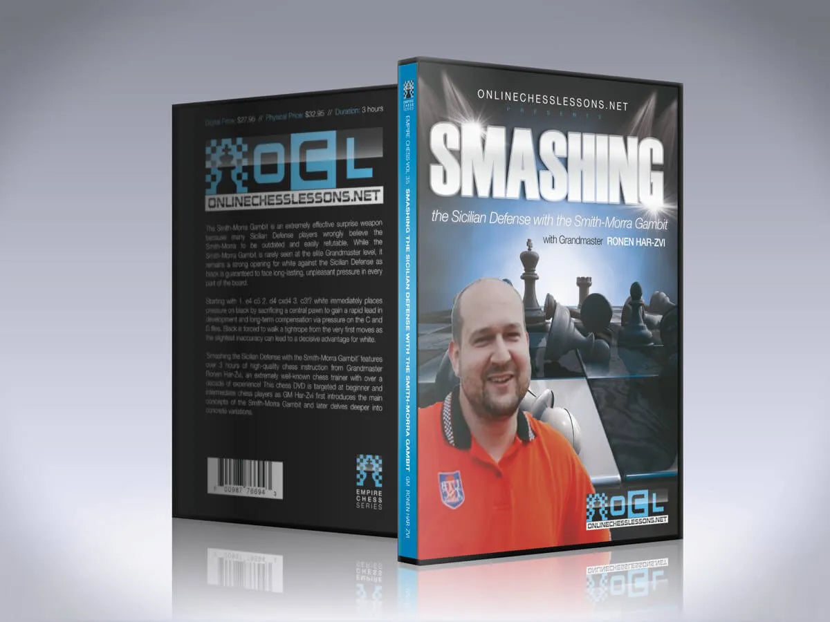 Smith-Morra Gambit - Shattering the Sicilian - EMPIRE CHESS – Wholesale ...