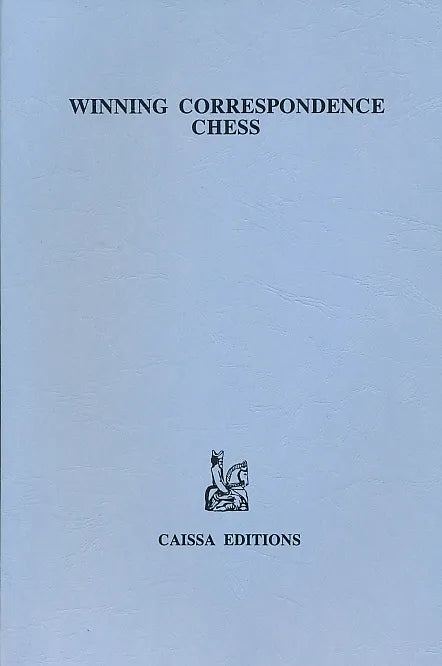 CLEARANCE - Winning Correspondence Chess – Wholesale Chess